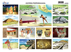 Ediciones Bob | Cultura Teotihuacana (25 pzas)