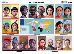 Ediciones Bob | Razas humanas (25 pzas)